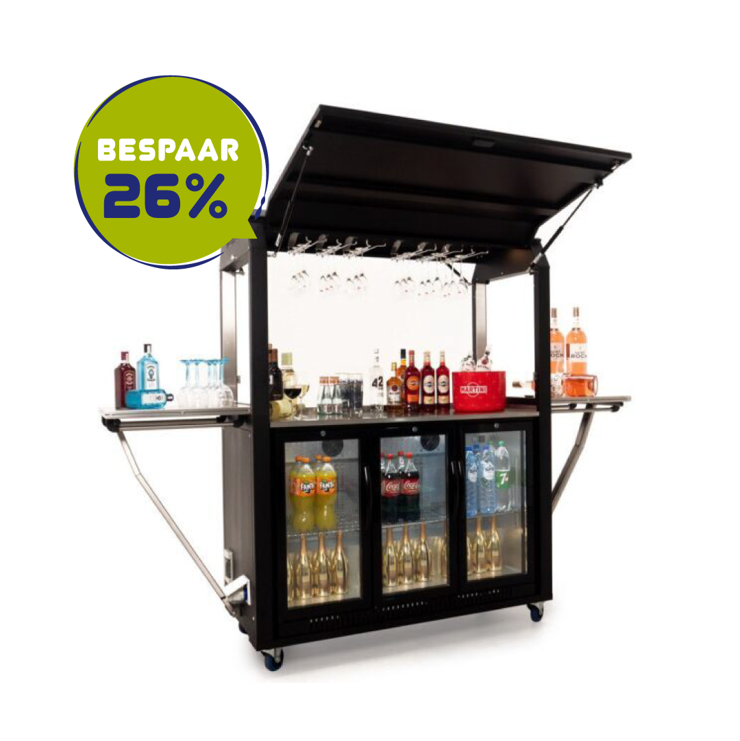 Mobiele bar huren voor uw feest - Voskuil Verhuur Service